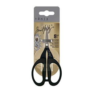 tonic studios tim holtz 5in titanium mini snips