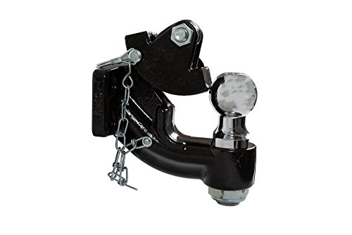 Buyers Products 10057 10-Ton Mount Combination Hitch with 2-5/16 Inch Ball , Black