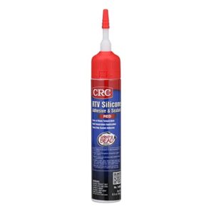 crc rtv silicone sealant 14059 – 6.5 wt oz., red, general purpose high temperature gasket sealant