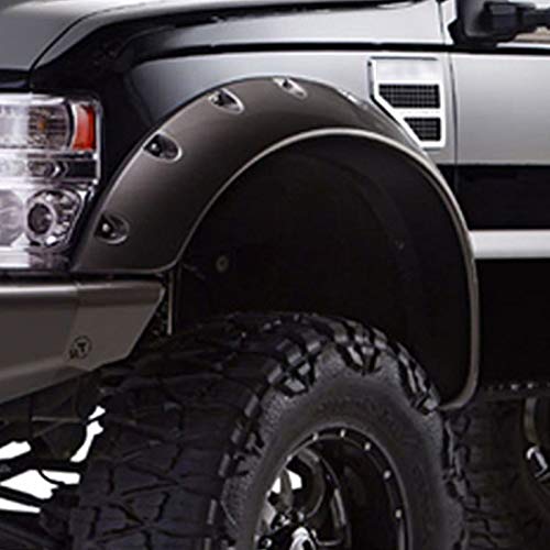 Bushwacker 40003-11 Chevrolet/GMC Cut-Out Fender Flare - Front Pair ,Black