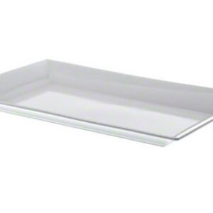 American Metalcraft MEL21 Endurance Melamine Rectangular Platter, 21" x 13", White