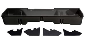 du-ha under seat storage fits 07-13 chevrolet/gmc silverado/sierra extended cab, dk gray, part #10045