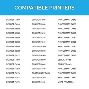 LD Products Remanufactured Compatible Ink Cartridge Replacement for HP 60 CC640WN (Black) for use in HP Photosmart, Envy e All-in-one, and Deskjet Printers