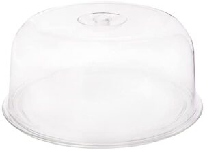 bormioli rocco ginevra cake platter with plastic dome, gift boxed