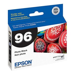 epson ultrachrome k3 inkjet cartridge (photo black) (t096120)