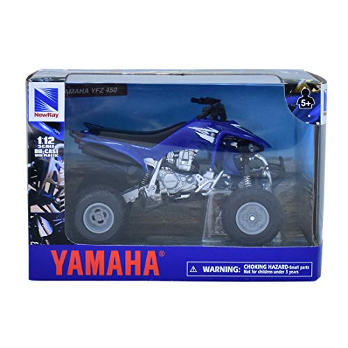 New-Ray 1:12 2005 Yamaha YFZ450 (Blue) 42833A