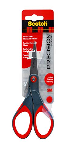 Scotch 6" Precision Scissors, Great for Everyday Use (1446)