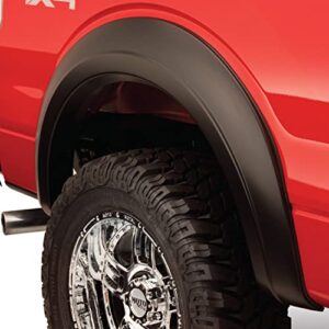 bushwacker extend-a-fender extended front & rear fender flares | 4-piece set, black, smooth finish | 20904-11 | fits 1992-1996 ford bronco, f-150, f-250; 1992-1997 f-350 super duty w/ 8′ bed