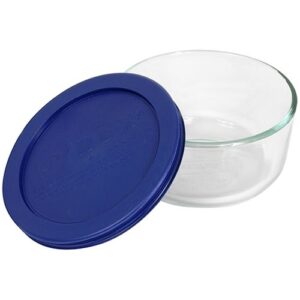 pyrex simply store 2-cup round glass food storage dish