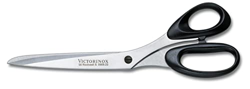 Victorinox 8.0909.23 Household Scissors 23cm Stainless Steel, Black/Silver, Medium