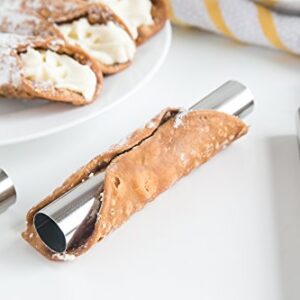 Fox Run Cannoli Forms, Tin-Plated Steel, Set of 4