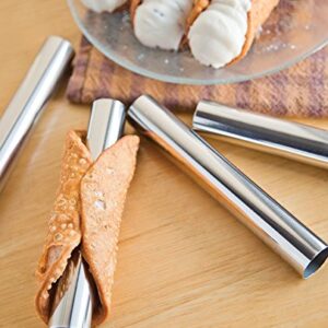 Fox Run Cannoli Forms, Tin-Plated Steel, Set of 4