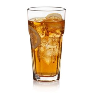 libbey gibraltar iced tea glasses, 22-ounce, set of 12