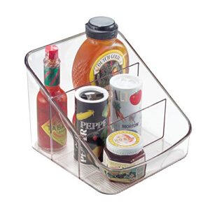 idesign linus bpa-free plastic 3-tier packet organizer – 6.25″ x 5.75″ x 5″, clear