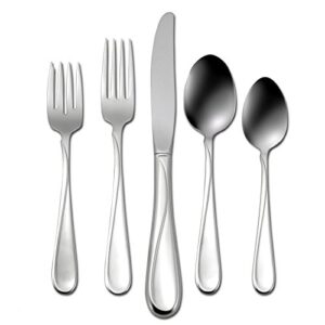 oneida flight 45-piece stainless-steel flatware set, service for 8