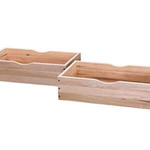 Rolling Under Bed Storage Drawer - Set of 2