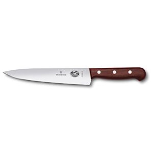 victorinox fibrox pro slicing knife, 7.5 inch, brown