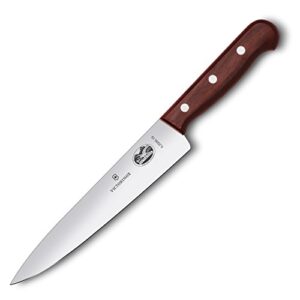 Victorinox Fibrox Pro Slicing Knife, 7.5 inch, Brown