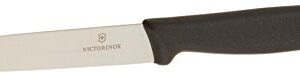 Victorinox Cutlery 4-Inch Utility Knife, Black Polypropylene Handle (47501)