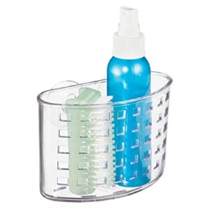 iDesign Durable Organizer Bath Suction, Small, Clear