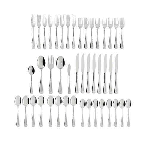 Oneida Satin Sand Dune Flatware, 45 Piece, Multi