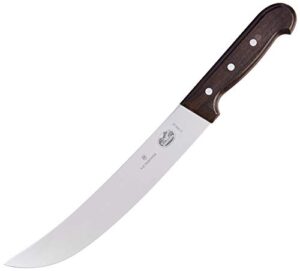 victorinox 10-inch curved cimeter knife with rosewood handle