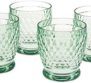 Villeroy & Boch Boston Old-Fashioned Glasses Set of 4, Green