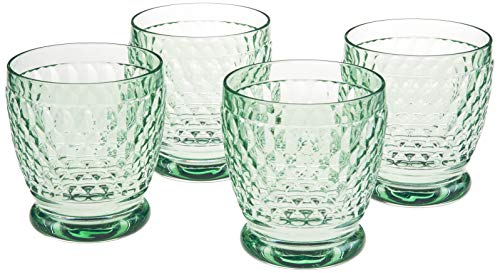 Villeroy & Boch Boston Old-Fashioned Glasses Set of 4, Green