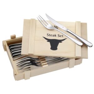 WMF Steak Cutlery 12 pieces (6 personas)