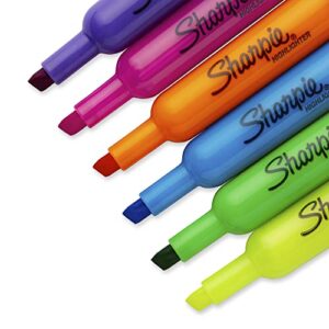 SHARPIE Tank Style Highlighters, Chisel Tip, Assorted, 12 Count