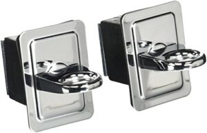 erickson 01005 chrome stake pocket anchor with rubber base block, (pack of 2)