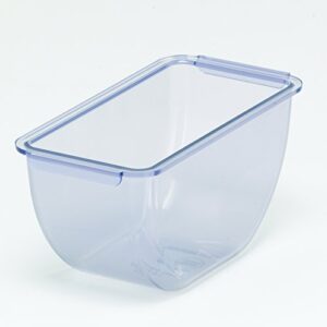 San Jamar BD101 1pt Dome and Mini Dome Standard Chillable Tray (Pack of 12)