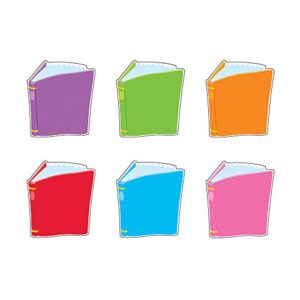 trend enterprises, inc. bright books mini accents variety pack, 36 ct