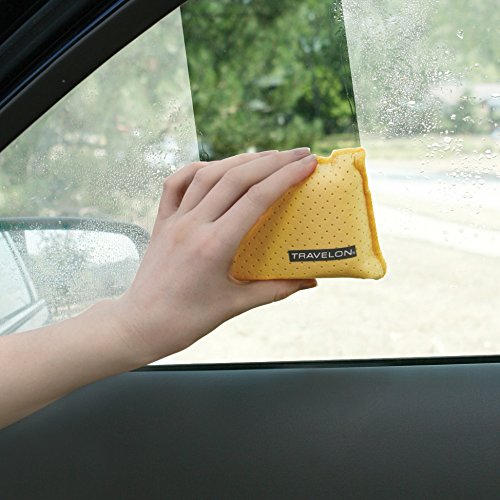 Travelon Windshield Cleaner and Defogger, Yellow, One Size