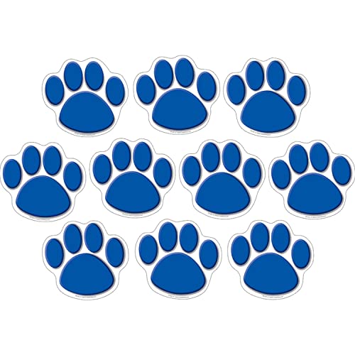 Teacher Created Resources Accents, Blue Paw Print (4275)