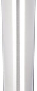 San Jamar C3500P Stainless Steel Pull Type Beverage Cup Dispenser, Fits 32oz to 46oz Cup Size, 4" to 4-7/8" Rim, 23-1/2" Tube Length