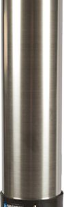 San Jamar C3500P Stainless Steel Pull Type Beverage Cup Dispenser, Fits 32oz to 46oz Cup Size, 4" to 4-7/8" Rim, 23-1/2" Tube Length