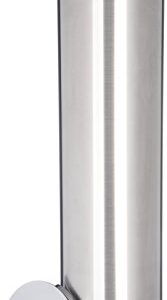 San Jamar C3500P Stainless Steel Pull Type Beverage Cup Dispenser, Fits 32oz to 46oz Cup Size, 4" to 4-7/8" Rim, 23-1/2" Tube Length