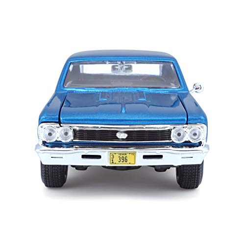 Maisto 1:24 1966 Chevy Chevelle SS 396 Model Car, Multicolor