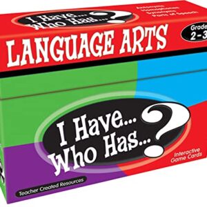 Teacher Created Resources Grades 2-3 Language Arts Game Multi, 5-1/2 x 4 x 1-3/4