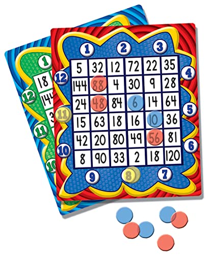 Teacher Created Resources Multiplication: Four-in-a-Row Game (7803)