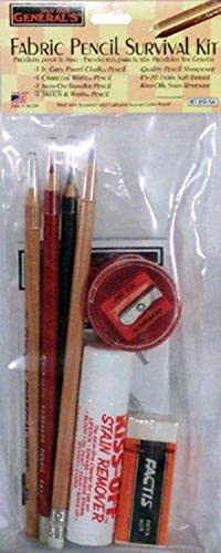 General Pencil RZ03-02190200-R3U1 Fabric Pencil Survival Kit-