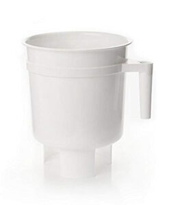 toddy brewing container with handle, standard, white