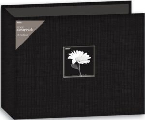 pioneer photo albums photo album, 12″x12″, deep black