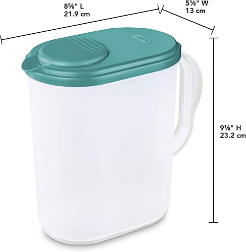 Sterilite Corp. 04900012 Ultra Seal 1 Gallon Pitcher