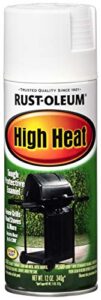 rust-oleum 7751830 high heat spray paint, 12 ounce, white, 12 fl oz