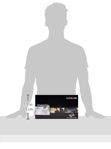 Lexmark C734A1YG Yellow Return Program Toner Cartridge