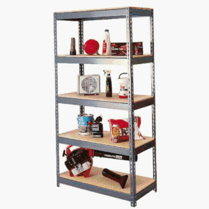 edsal sr-100 heavy duty steel shelving unit, 2500lbs capacity