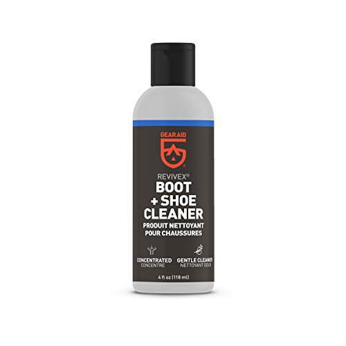 GEAR AID Revivex Boot and Shoe Cleaner for Leather, Suede and Fabric, Concentrated, 4 fl oz (36250)