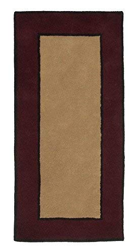 Minuteman International Contemporary II Berry Wool Hearth Rug, Rectangular